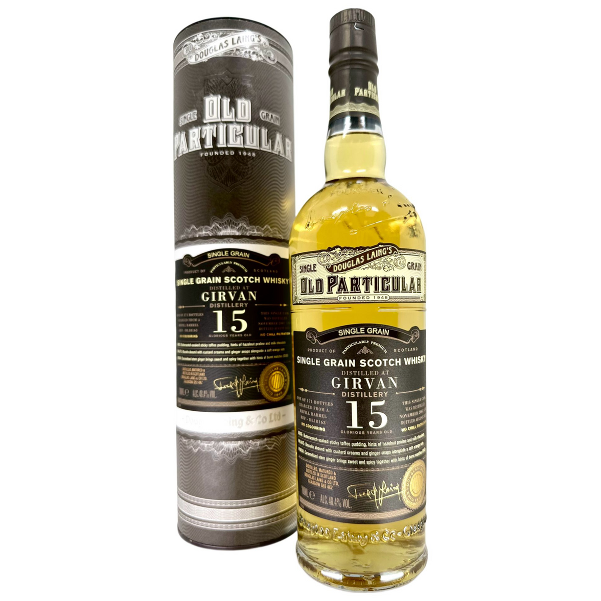 Girvan 15 Year / 2007 / 70cl 48.4% / Old Particular – The Whisky Library